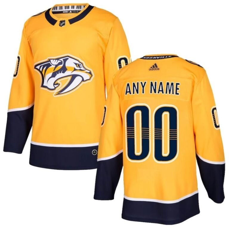 All Players Men's Nashville Predators Custom Jersey