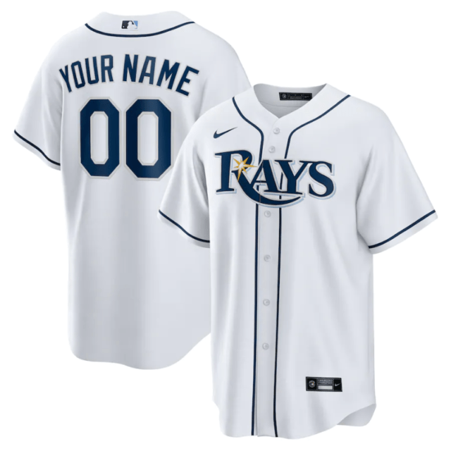 All Players Tampa Bay Rays 2021/22 Home Custom Jersey